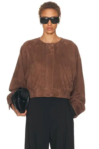 SRG Danica Suede Jacket - Mocha