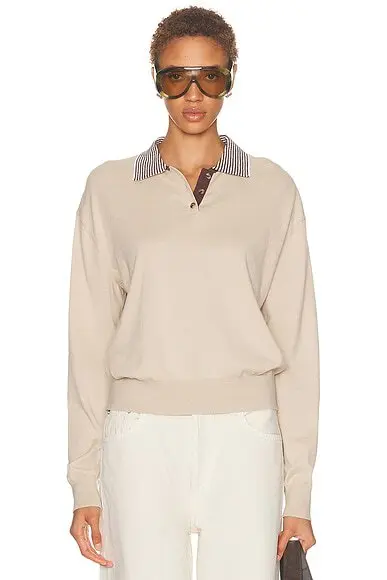 SRG Marielle Long Sleeve Knit Polo
