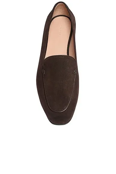THE ROW Adam Two Loafer - Lacquer Brown