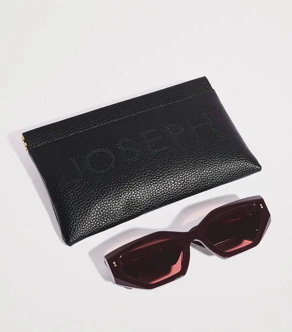 JOSEPH Cat Eye Souk Sunglasses - Red