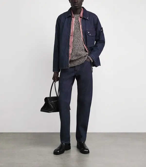 Stone Island Denim-rinsed Straight Jeans