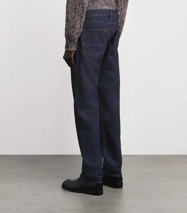 Stone Island Denim-rinsed Straight Jeans