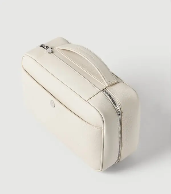 Brunello Cucinelli Leather Travel Beauty Case