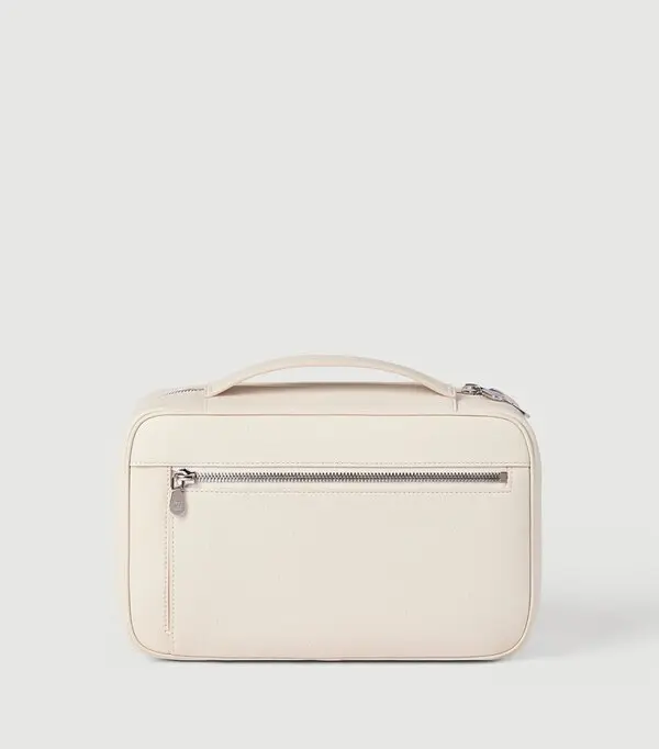 Brunello Cucinelli Leather Travel Beauty Case