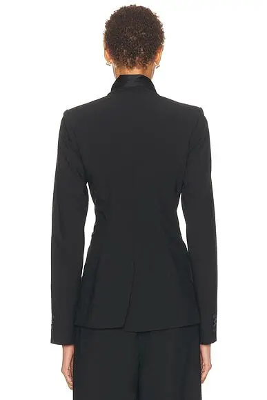 SRG Mira Blazer With Silk Scarf Detail
