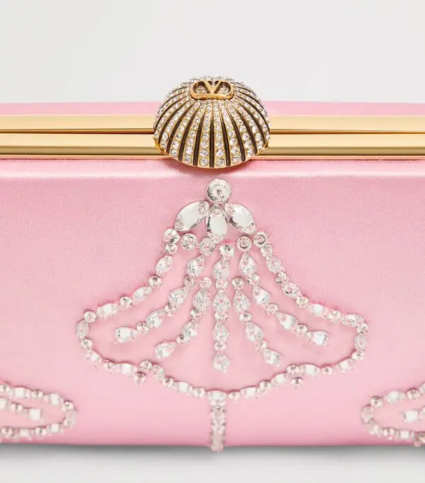 Valentino Garavani Embellished Carry Secrets Clutch