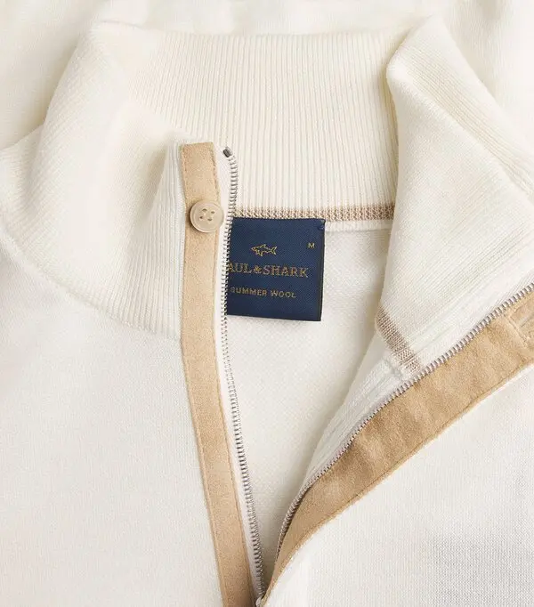 Paul & Shark Virgin Wool Half-zip Sweater