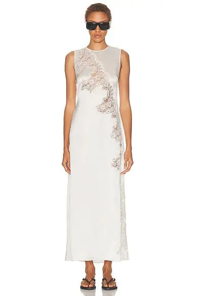 SRG Briar Silk Maxi Dress - Lace