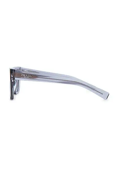 Prada Rectangle Sunglasses - Clear