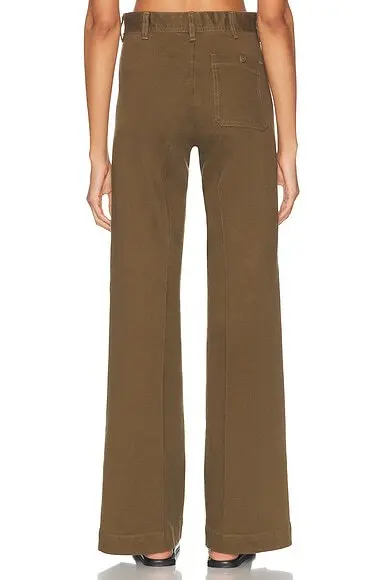 Polo Ralph Lauren Twill Flare Trouser - Olive