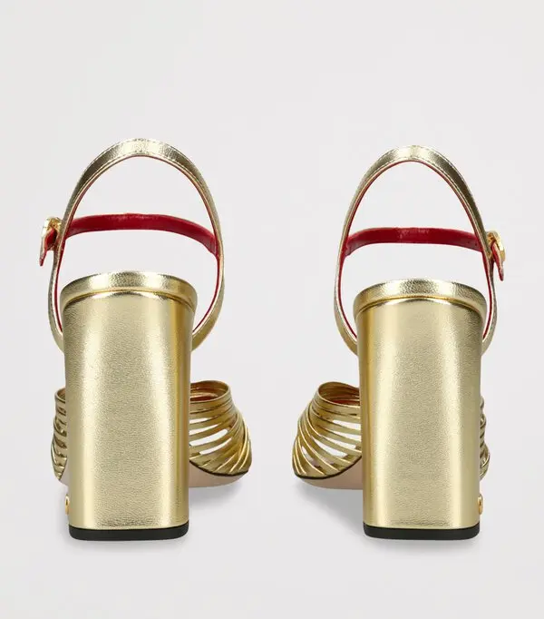 Valentino Garavani Leather Heeled Sandals