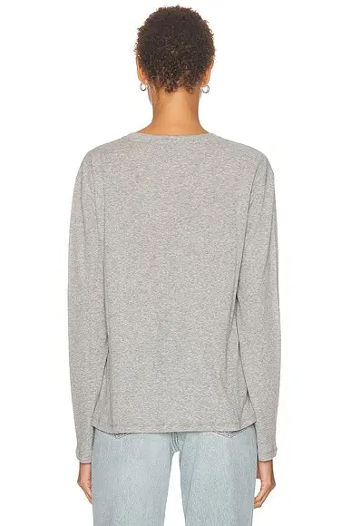 Miu Miu Long Sleeve Cotton Top