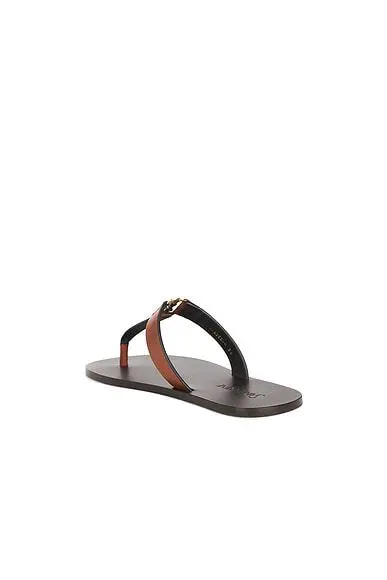 Saint Laurent Babylone Entredoigt Slide - Bruciato
