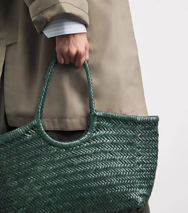 Dragon Diffusion Large Nantucket Woven Tote Bag - Green