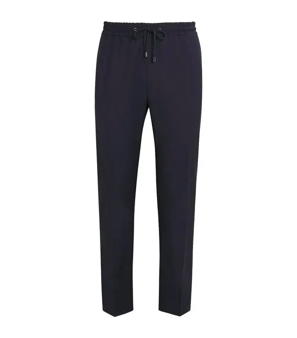 Pal Zileri Drawstring Trousers - Navy