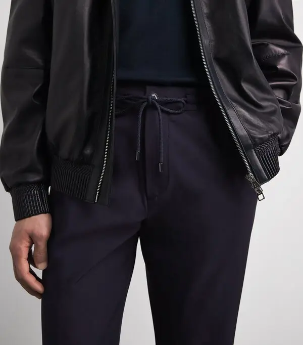 Pal Zileri Drawstring Trousers - Navy
