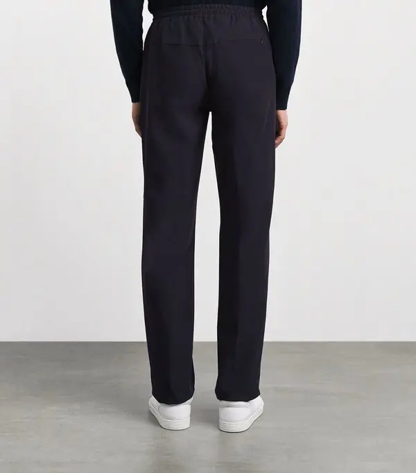 Pal Zileri Drawstring Trousers - Navy