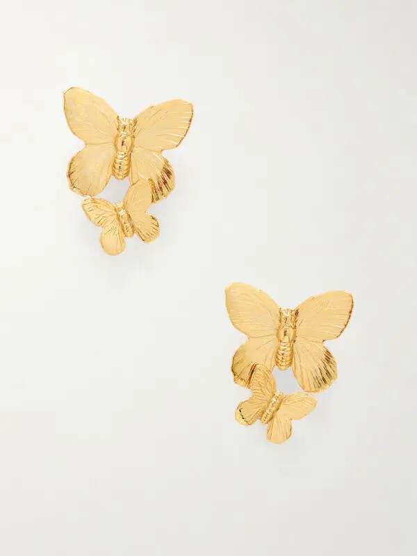 JENNIFER BEHR Peri -tone Earrings - Gold