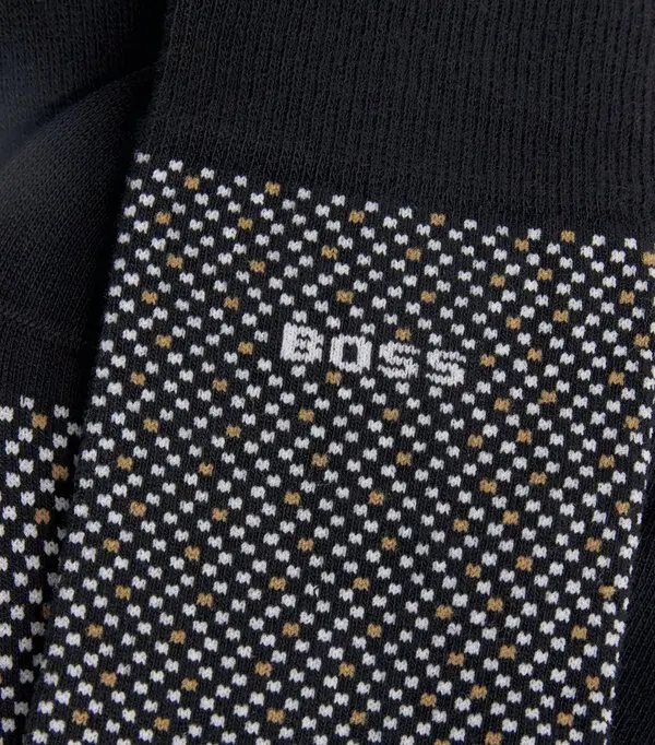 BOSS Cotton-blend Mini Cube Socks