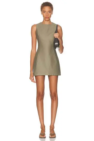 ALFIE Nori Mini Dress - Khaki