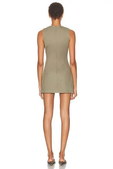 ALFIE Nori Mini Dress - Khaki
