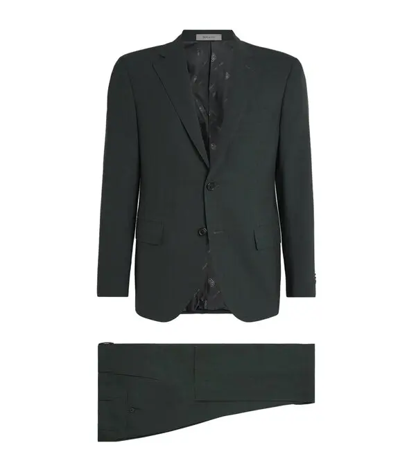 Corneliani Virgin Wool-silk-linen Academy Soft 2-piece Suit