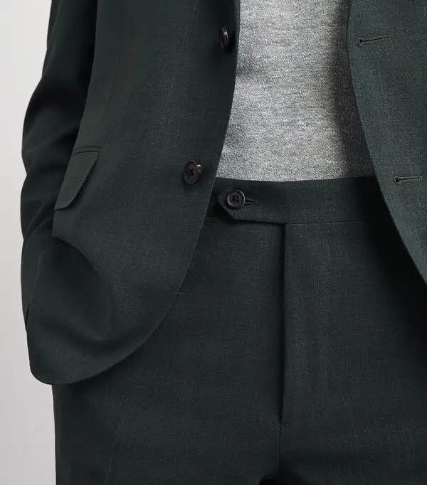 Corneliani Virgin Wool-silk-linen Academy Soft 2-piece Suit