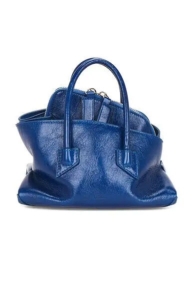 Attico La Passeggiata Mini Top Handle Bag - Blue