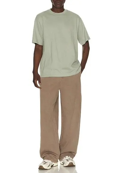 Beyond Yoga Softknit Cotton Tee - Grey Sage