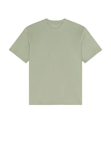 Beyond Yoga Softknit Cotton Tee - Grey Sage