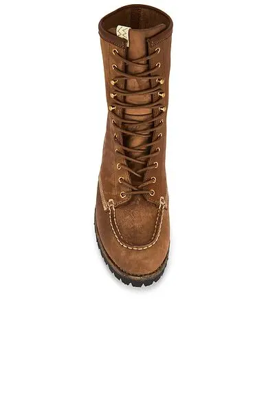 Visvim Scout Moc Lace-up Boots - Brown