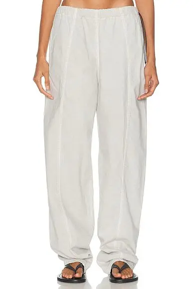 HAIKURE Angel Twill 45 Wide Leg Pant - Wind Grey