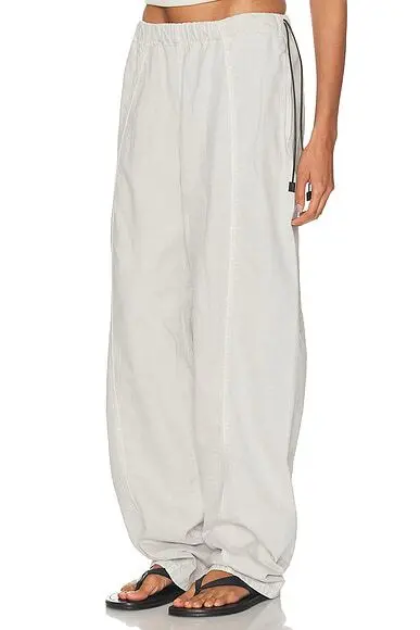 HAIKURE Angel Twill 45 Wide Leg Pant - Wind Grey