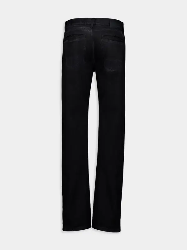 Alexander McQueen Logo Patch Straight Jeans