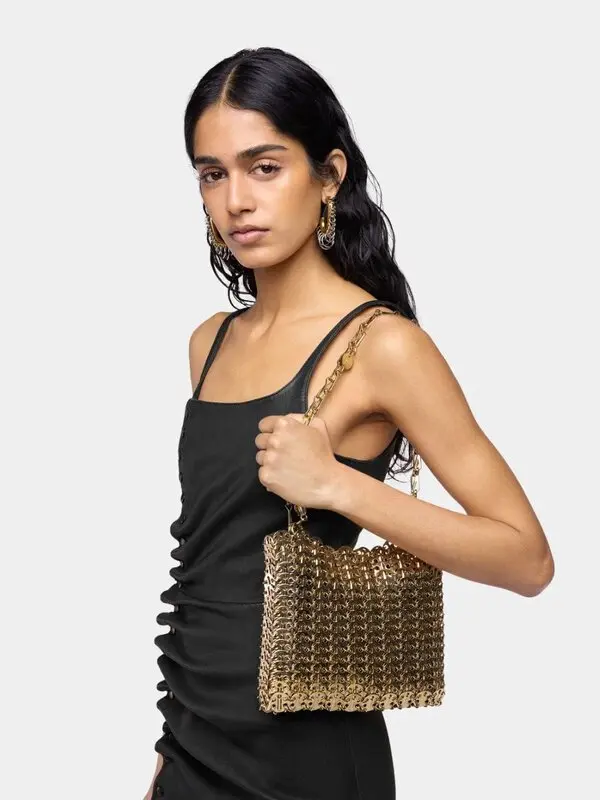 Rabanne 1969 Nano Bag - Gold