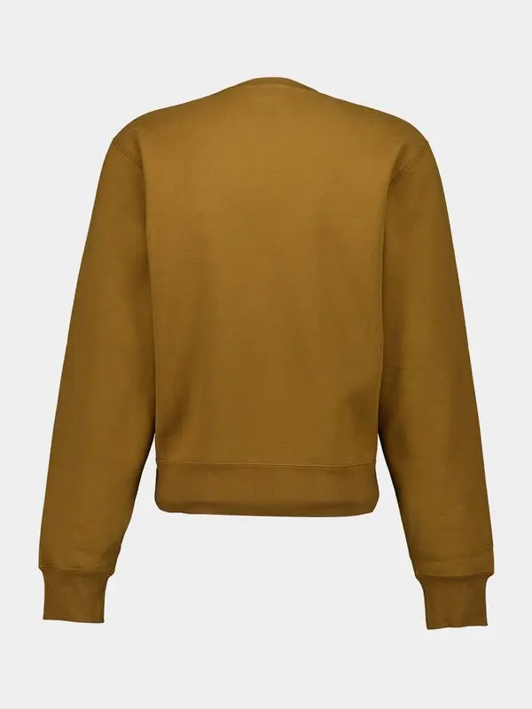 Saint Laurent Crewneck Sweatshirt - Brown