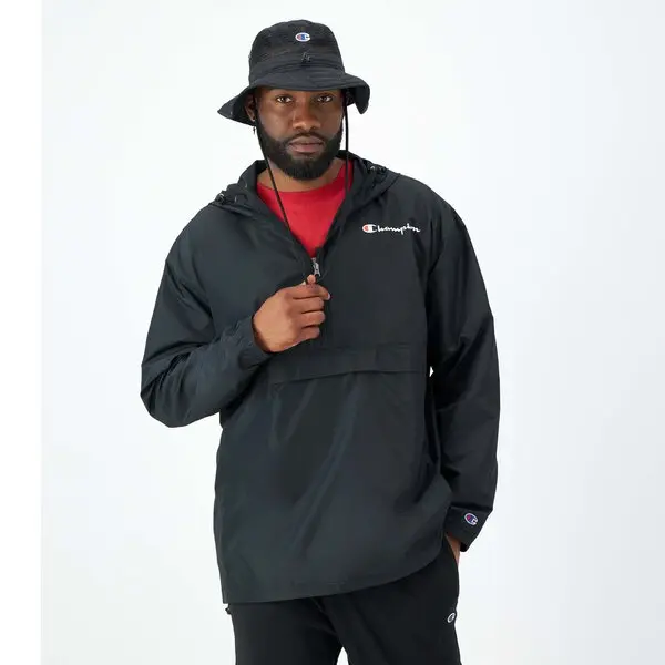 Champion Stadium Packable Jacket - Black
