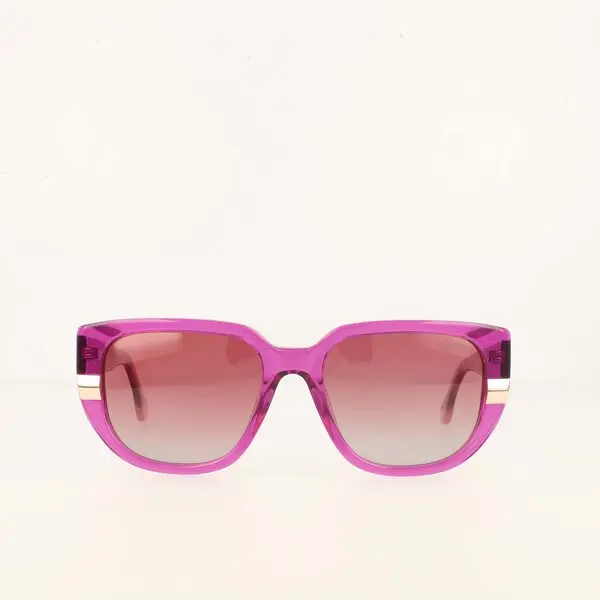 Champion Polarized Cateye Sunglasses - Trans Magenta