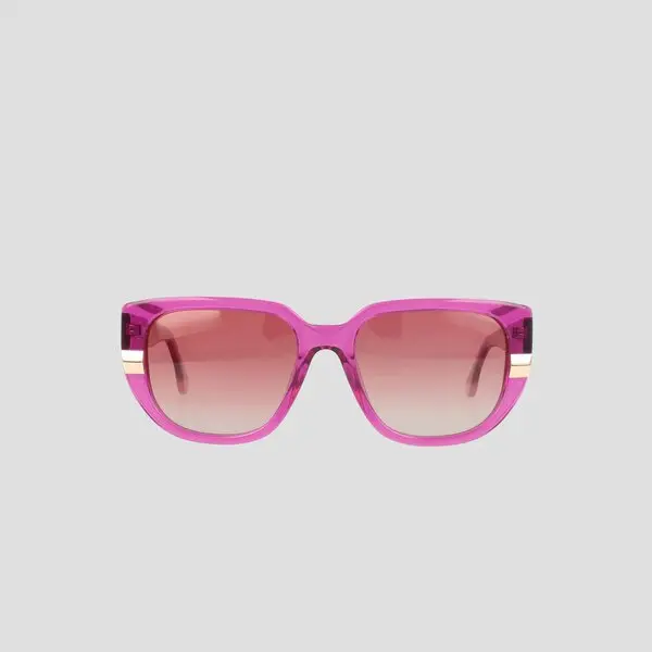 Champion Polarized Cateye Sunglasses - Trans Magenta