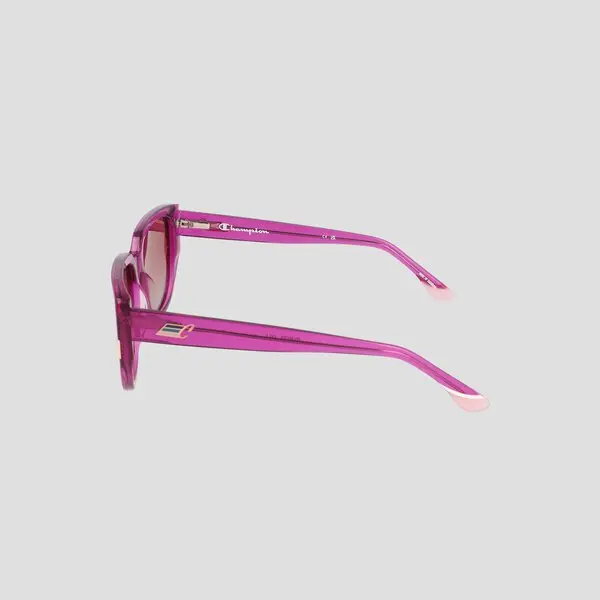 Champion Polarized Cateye Sunglasses - Trans Magenta