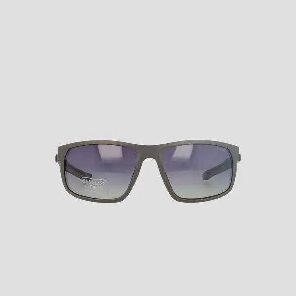 Champion Polarized Rectangle Sunglasses - Matte Graphite