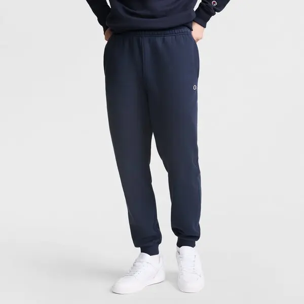 Champion Powerblend Joggers, C Logo - Deep Navy