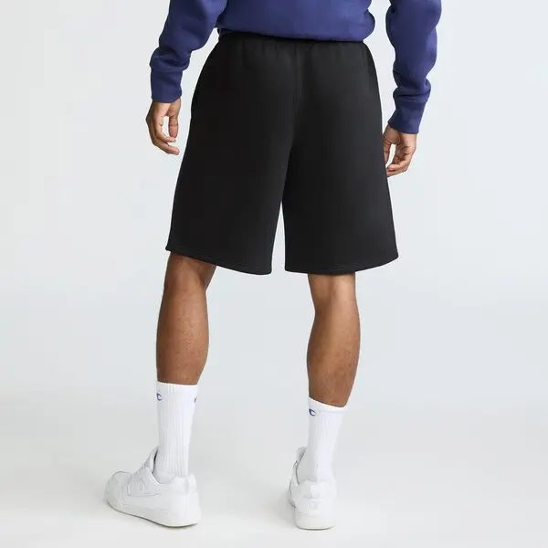 Champion Powerblend Fleece Short With 10-inch Inseam - Black