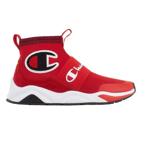 Champion Rally Pro High-top Sneakers - Red
