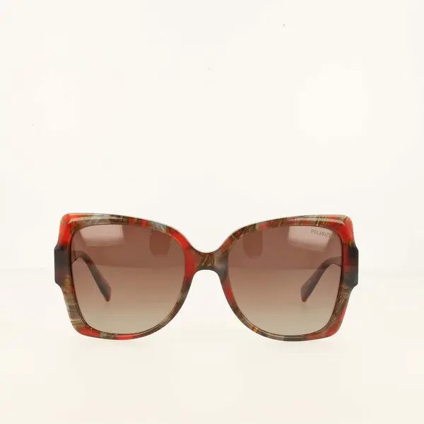 Champion Polarized Oversized Butterfly Sunglasses - Crimson Tort