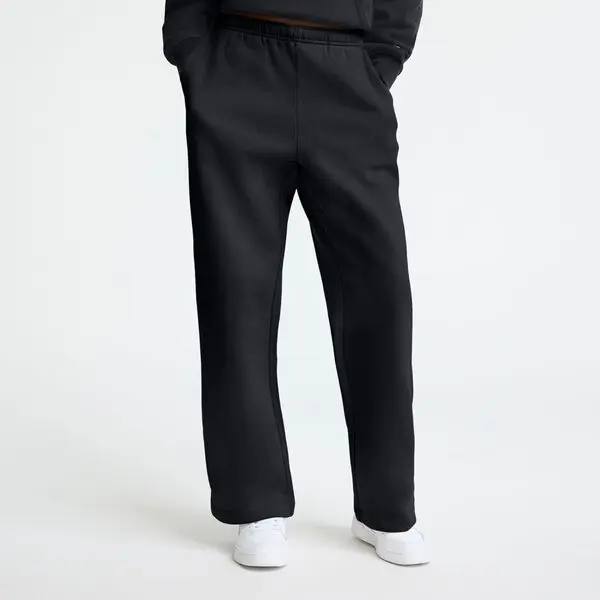 Champion Powerblend Straight Hem Sweatpants - Black