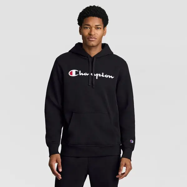 Champion Powerblend Hoodie - Black