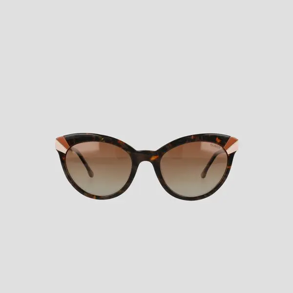 Champion Polarized Cat-eye Sunglasses - Marbled Cocoa