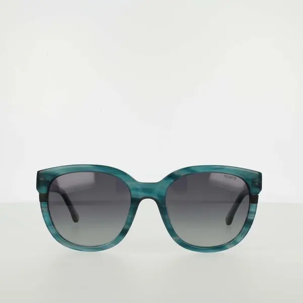 Champion Polarized Curvaceous Square Sunglasses - Teal Horn