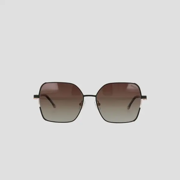 Champion Polarized Square Sunglasses - Matte Black